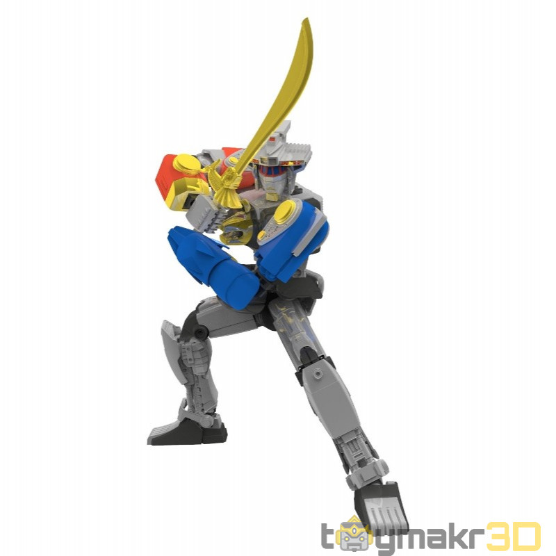 Toymakr3D.com | Falcon Ninja Megazord 1995 MMPR The Movie Exclusive for ...